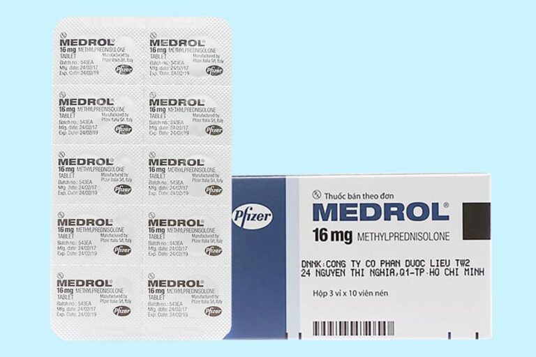 Methylpred 16mg là thuốc gì? Công dụng và liều dùng methylpred 16mg